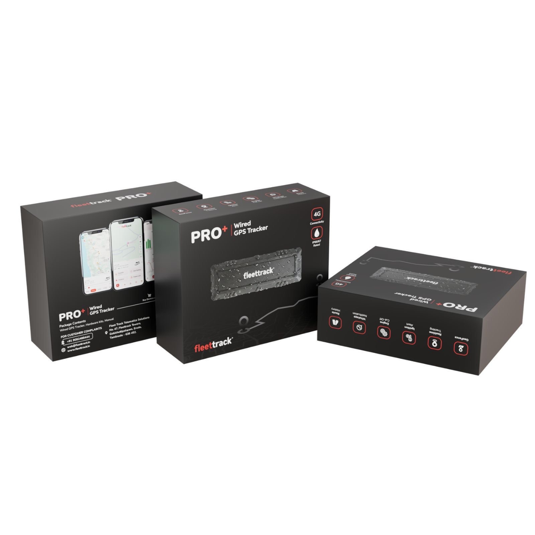 Fleettrack Pro+ Tractor GPS Tracker | Live Tracking, Geofence, IP67 ...